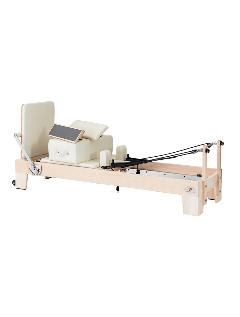PerfectpositionWhite Maple Wood Reformer - wood pilates reformer ...